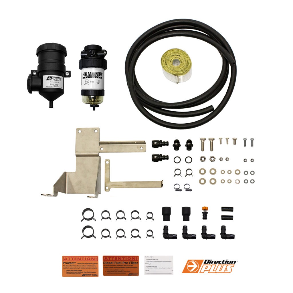 FUEL MANAGER PRE-FILTER + CATCH CAN KIT LAND CRUISER 70 - Opposite Lock