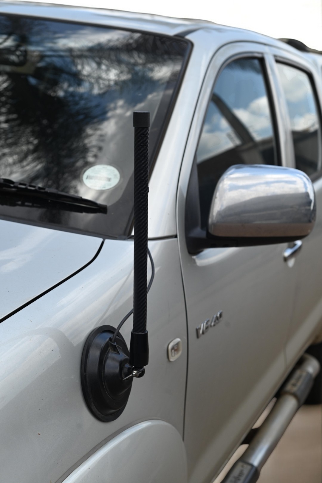 4X4 Equip Outback Style Antenna Magnetic Mount - Opposite Lock